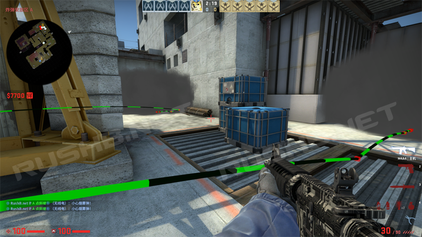 CSGO跑图研究、投掷物练习必备控制台指令命令-CSGO RushB中文网