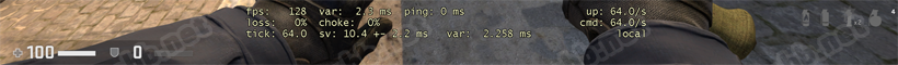 【显示FPS、延迟丢包率等网络参数】net_graph及相关控制台命令-CSGO RushB中文网